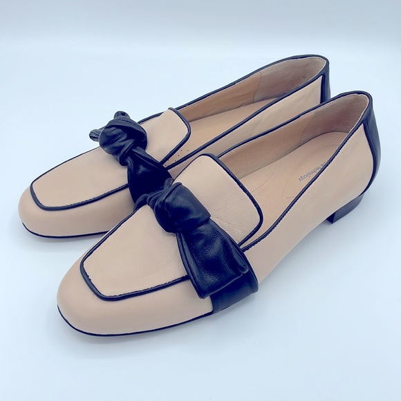 Alex Marie | Shoes | Alex Marie Black And Tan Bow Detail Leather ...